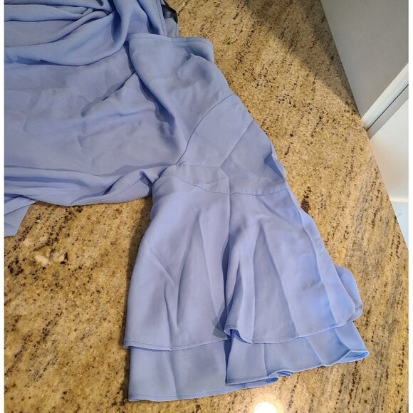 The Limited | Tops | New Size Xl The Limited Light Blue Ruffle Sleeve ...